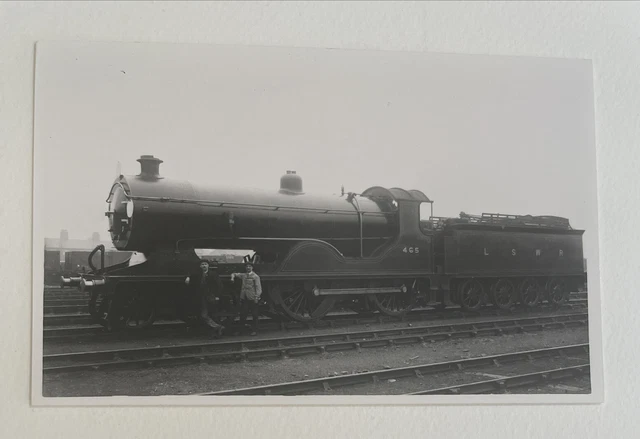 LSWR RAILWAY LOCOMOTIVE Photograph - 465 - A909 £3.50 - PicClick UK