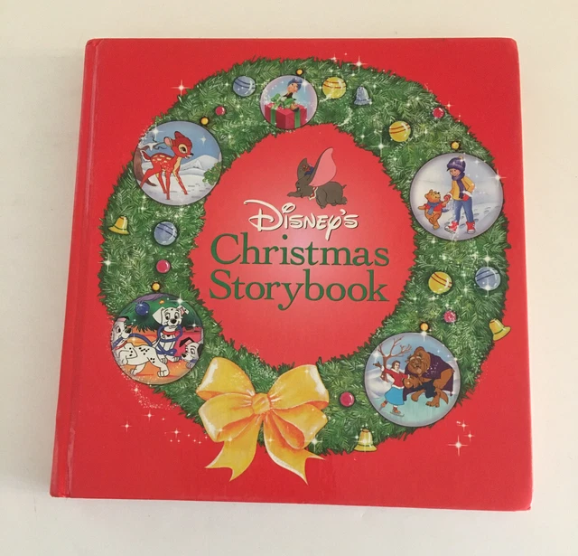 DISNEY'S CHRISTMAS STORYBOOK Illustrated Hardcover Scholastic Animated ...