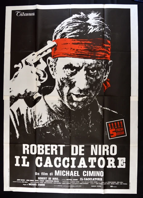 MANIFESTO IL CACCIATORE robert de niro michael cimino walken cazal A206 ...