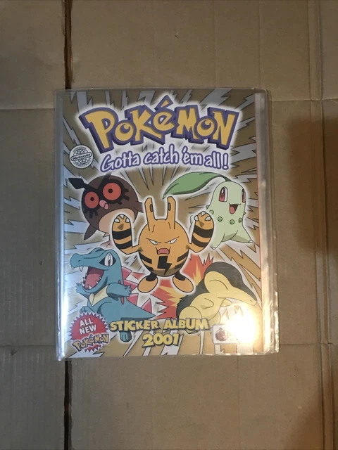 NINTENDO POKÉMON ALL New Pokémon Sticker Album 2001 Merlin Complete ...