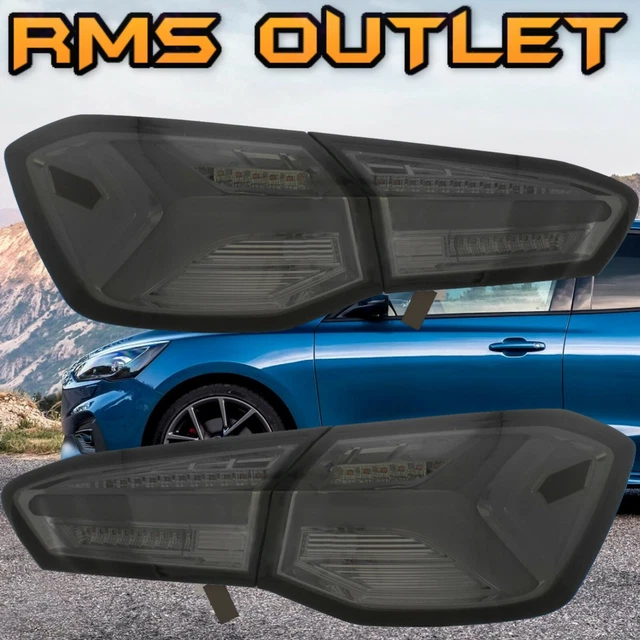 FORD FOCUS ST Mk4 LED Smoked Rear Lights Sequential LED indicators ...