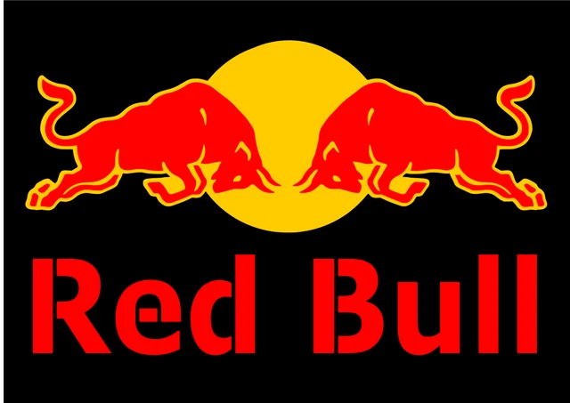 AIRBRUSH PAINT SPRAY Stencil Red Bull Logo Stencil 2 Layer Stencil ...
