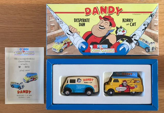 CORGI COMIC CLASSICS Limited Edition ‘The Dandy’ Diecast Models Bedford ...
