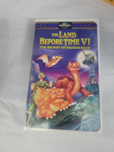 THE LAND BEFORE Time VI: The Secret of Saurus Rock (VHS, 1998 ...