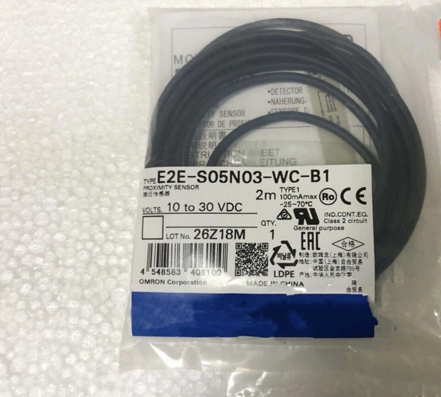 1PC NEW FOR Omron E2E-S05N03-WC-B1 Proximity switch sensor EUR 23,23 - PicClick DE