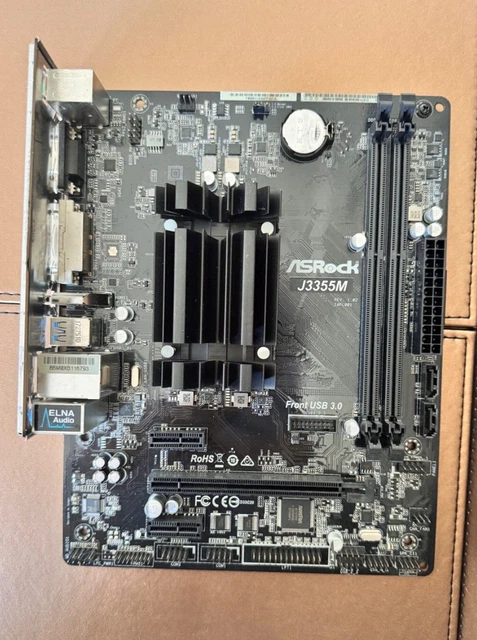 ASROCK J3355B MICRO ATX Integrated INTEL CELERON J3355 M-ATX ...