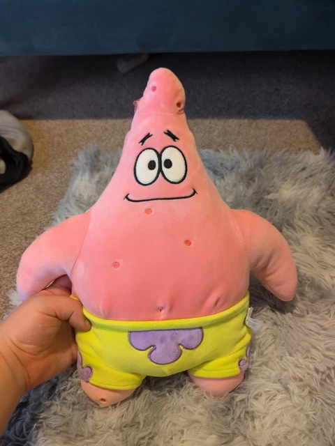 SPONGEBOB SQUAREPANTS PATRICK Star Plush Backpack Bag Purse £2.22 ...