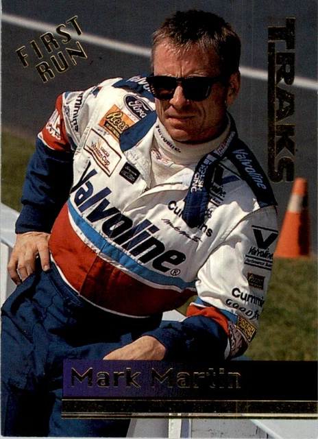 1995 TRAKS FIRST Run Mark Martin Ford Valvoline #30 NASCAR Racing EUR 3 ...