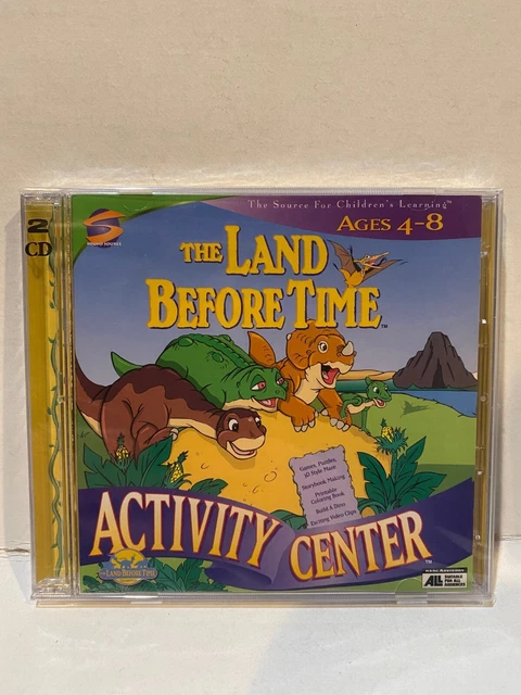 THE LAND BEFORE Time Activity Center (Ages 4-8) 2-Cd Jewel Case £23.81 ...
