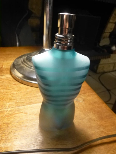 FLACON VIDE sans boîte LE MALE EdT de JP GAULTIER 75 ml marquage GAULTIER dos EUR 3,00 - PicClick FR