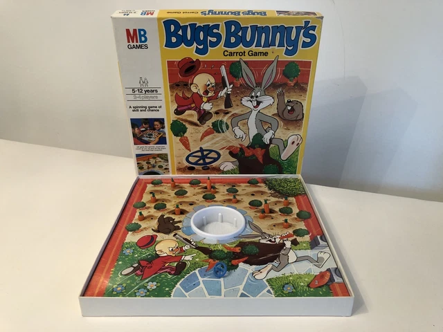 VINTAGE 1979 MB Games Bugs Bunny Board Game Whats Up Doc Elmer Fudd ...