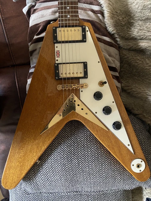 EPIPHONE KORINA FLYING v with pro flight case EUR 471,07 - PicClick FR