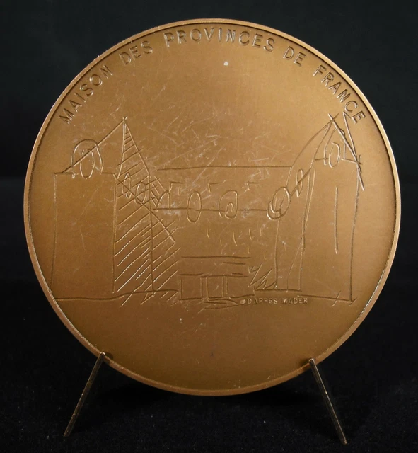 MÉDAILLE MAISON DES Provinces de France 1982 d'ap Joseph MADER EUR 85 ...