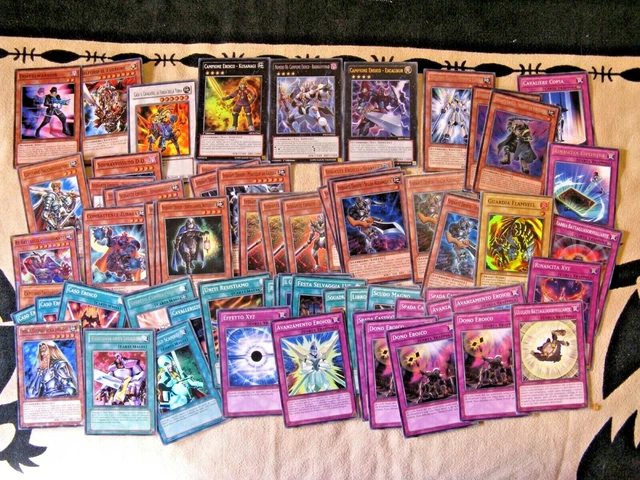 YU-GI-OH DECK CORE Sfidante Eroico 65 carte completo extra deck Mint ... YU-GI-OH DECK CORE Sfidante Eroico 65 carte completo extra deck Mint ...