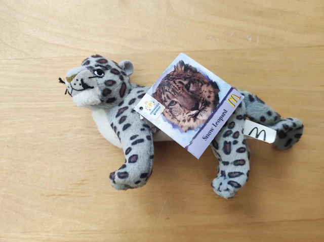 MCDONALD' HAPPY MEAL Toy - Endangered Animals 1997 - Soft Plush Toy ...
