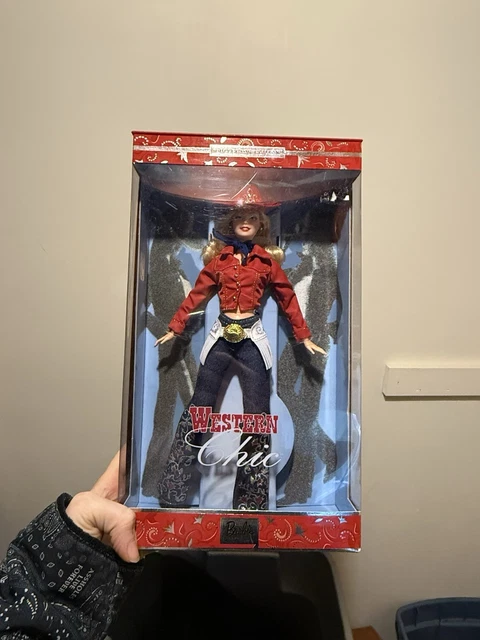 WESTERN CHIC BARBIE Doll Mint Box $70.00 - PicClick CA