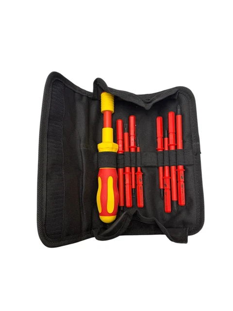 DRAPER 65372 XP1000 VDE Interchangeable Torque Screwdriver Set (9 Piece ...