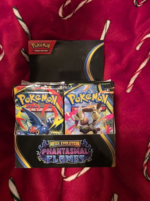 POKEMON TCG PHANTASMAL Flames Booster Box 36 Packs Brand New but opened ...