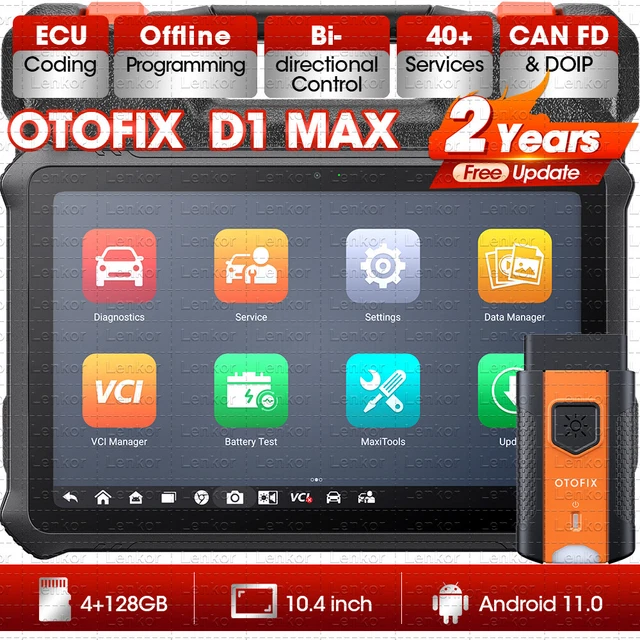 OTOFIX D1 MAX Profi PRO OBD2 Diagnosegerät Scanner ALLE SYSTEM ECU ...