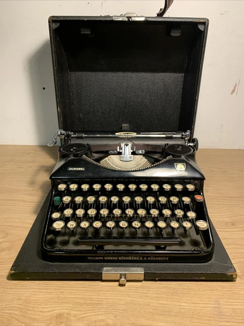 ANCIENNE MACHINE A Écrire Triumph Durabel Collection Écriture ( B ) EUR ...