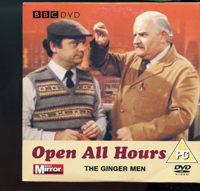BBC DVD - Open All Hours - The Ginger Men - Newspaper Promo DVD EUR 1 ...