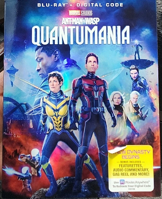 ANT-MAN AND THE Wasp: Quantumania (Blu-ray, 2023)+digital code With Slip Cover EUR 12,45 ...