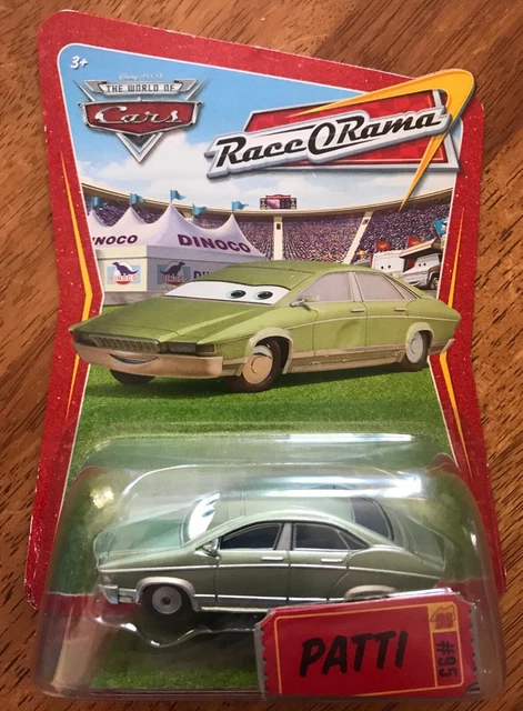 DISNEY PIXAR CARS - PATTI - RACE O RAMA - US CARD - W' COLLECTOR POSTER ...