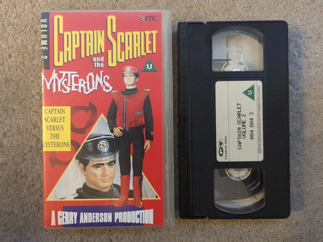 CAPTAIN SCARLET AND the Mysterons VHS Video Volume 2 £5.99 - PicClick UK