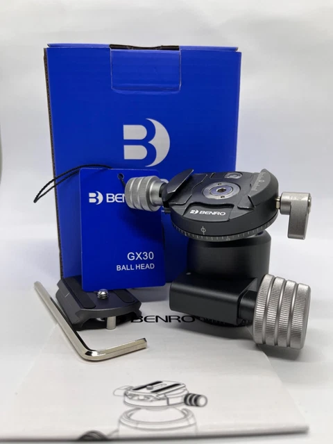 BENRO GX30 LOW Profile Ballhead c/w PU56 Plate £50.00 - PicClick UK