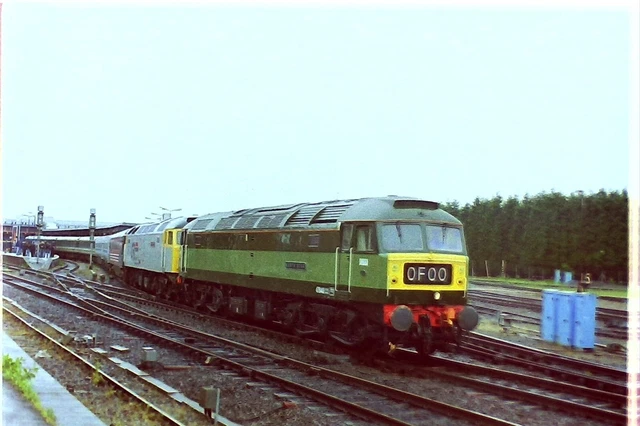 35MM RAILWAY COLOUR Negative Class 47 840 at Derby £1.95 - PicClick UK