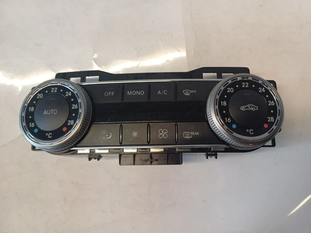 K33-11C* MERCEDES-BENZ W204 C-Klasse Klimabedienteil Klima Heizung ...