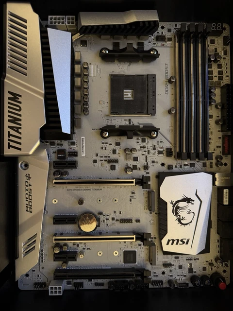 MSI X370 XPOWER GAMING TITANIUM AM4 Ryzen Motherboard £71.44 - PicClick UK