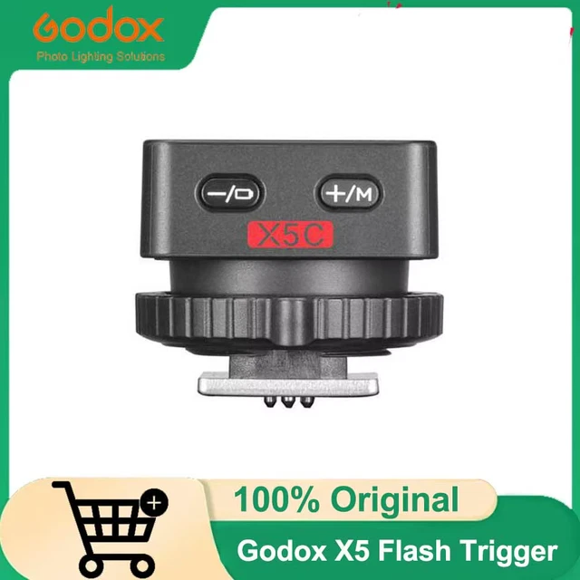 X5 MAGNETIC HOTSHOE & Wireless Trigger Transmitter Control Wireless X ...