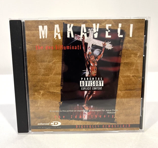 MAKAVELI THE DON Killuminati The 7 Day Theory 2Pac Cd 1996 Death Row ...