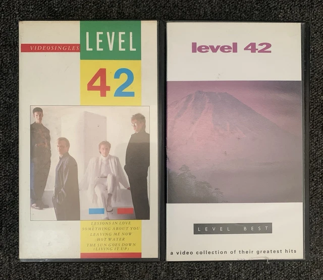 LEVEL 42 VHS Video Tapes Bundle X2 £10.79 - PicClick UK