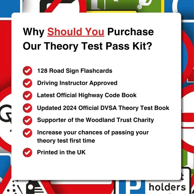 THE HIGHWAY CODE 2026 Theory Test Book 2026 UK DVLA 128 Road Signs ...