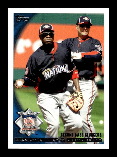 2010 TOPPS UPDATE Second Base Sluggers (Brandon Phillips / Martin Prado ...
