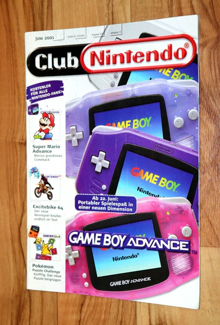 2001 CLUB NINTENDO Magazine Rayman Castlevania Paper Mario F-Zero ...