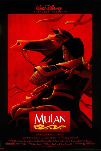 WALT DISNEY'S MULAN 1998 Rare Unmounted 35mm Film Cells £12.50 ...