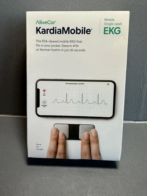 KARDIA MOBILE EKG heart monitor $48.00 - PicClick