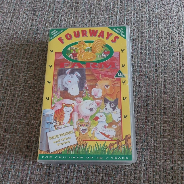 FOURWAYS FARM - VHS video tape - Children’s Kids TV Classic - Buried ...