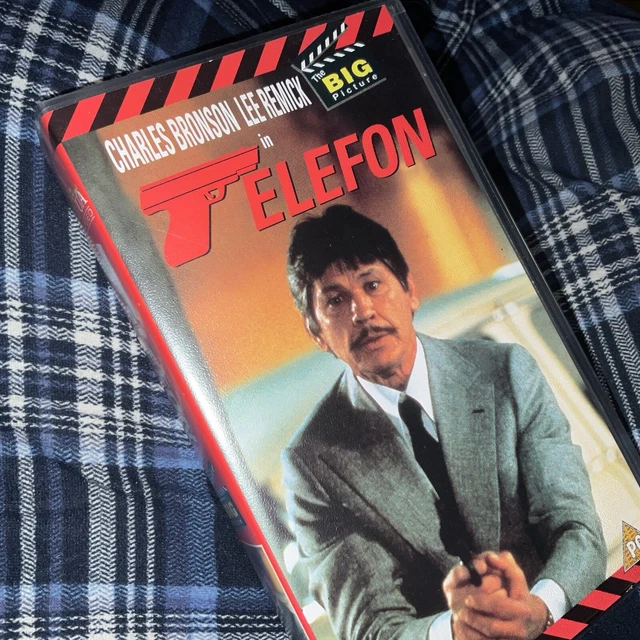 TELEFON STARRING CHARLES Bronson - VHS Video Movie Cassette Tape VGC ...