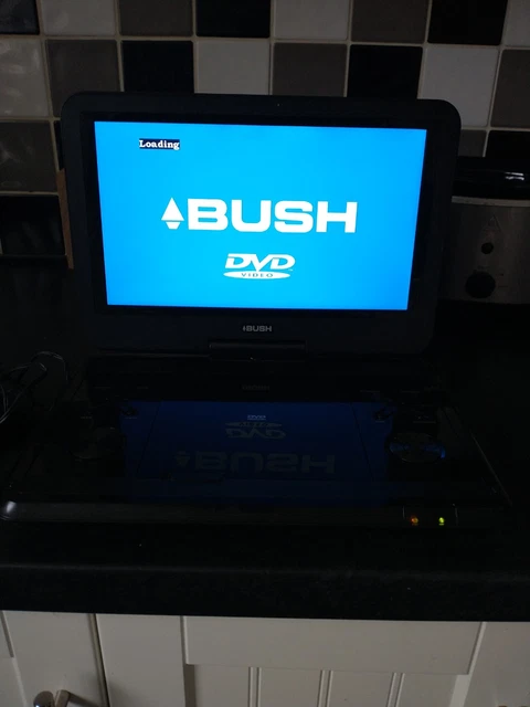 BUSH 12& PORTABLE DVD Player with Large HD Swivel Screen 360° £37.07 ...