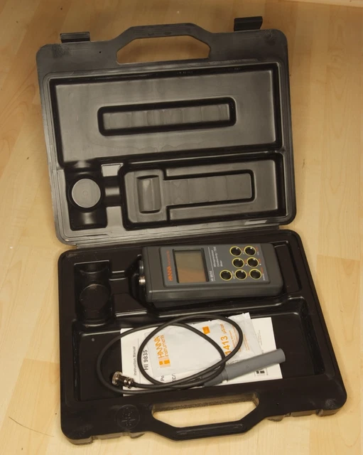 PRO/LAB QUALITY HANNA HI 9835 EC/TDS/NaCl/°C Meter £89.99 - PicClick UK