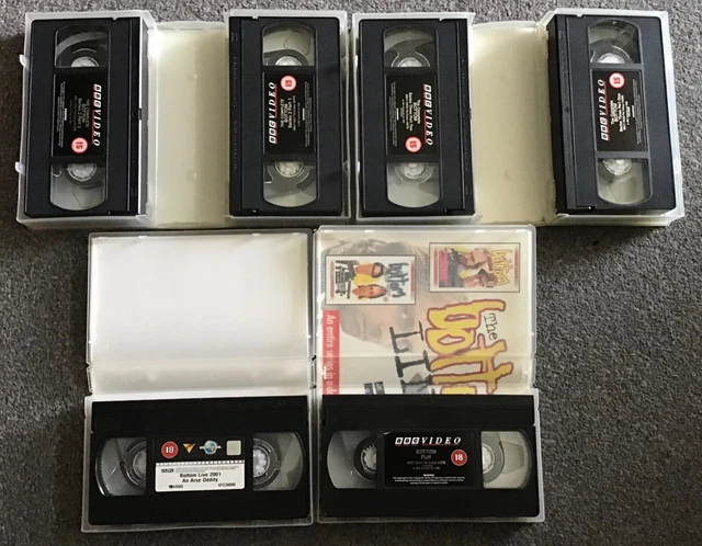 BOTTOM,SERIES TWO,THREE,AN ARSE Oddity,Fluff,1991-5,Vhs Tapes.great ...