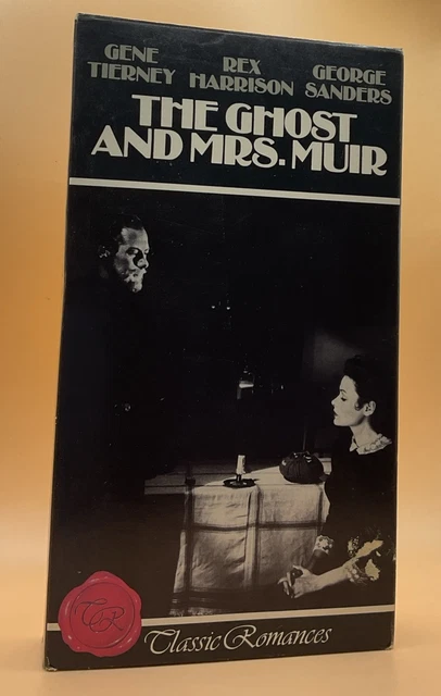 THE GHOST AND Mrs. Muir VHS 1947, 1990 CBS FOX Release **Buy 2 Get 1 ...