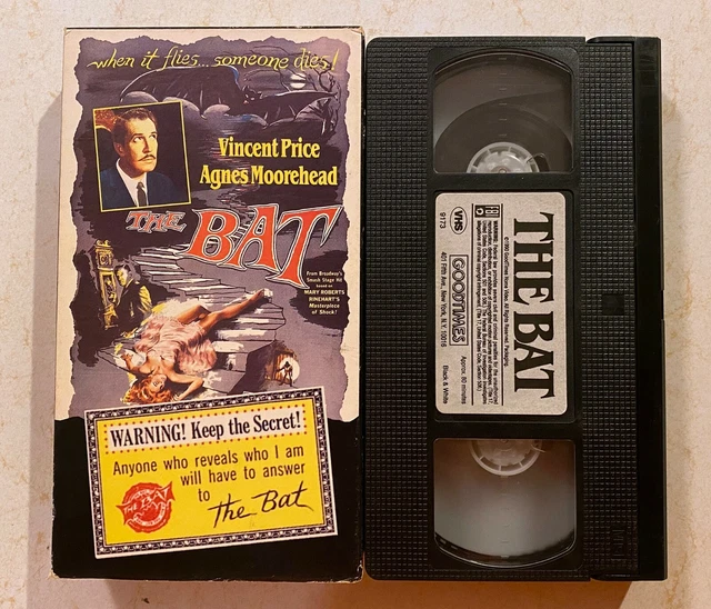 VHS: THE BAT VHS (1959):Vincent Price, Agnes Moorehead EUR 6,98 ...
