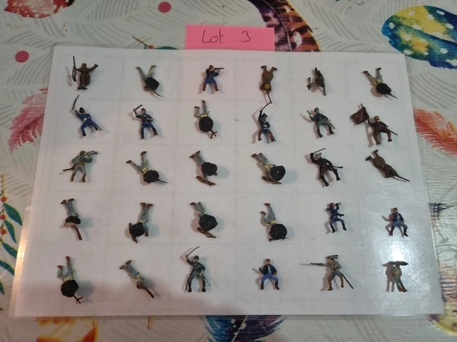 LOT DE 30 soldats miniatures EUR 5,00 - PicClick FR