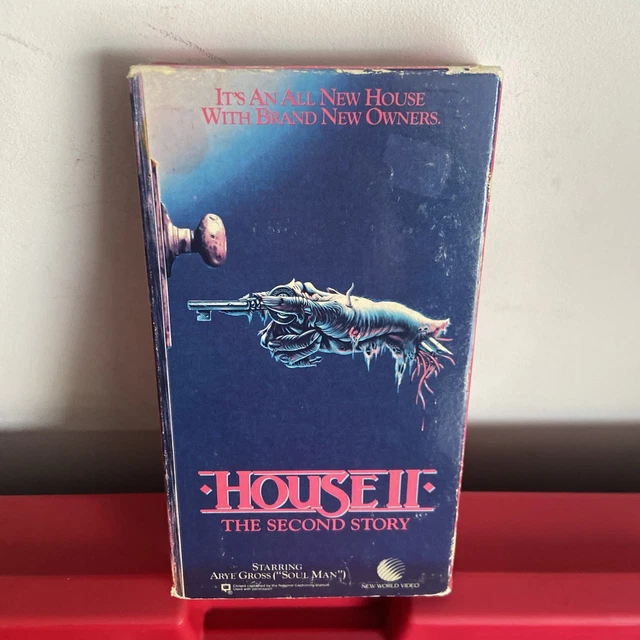 HOUSE II 2 : The Second Story VHS New World Video Horror Cult Non ...
