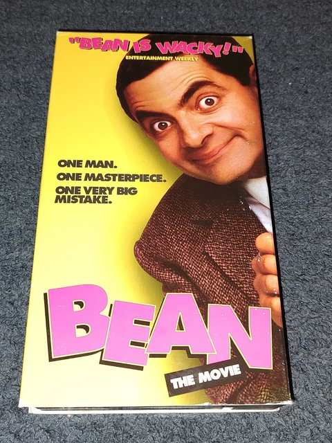 BEAN THE MOVIE VHS Rowan Atkinson Cult Classic Black Comedy Polygram ...